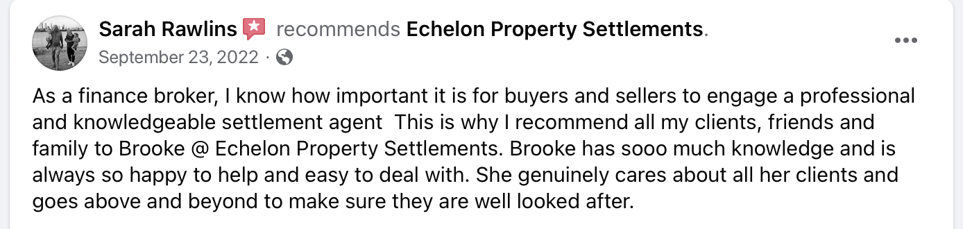 Echelon Property Settlements | Trusted settlements processed worldwide